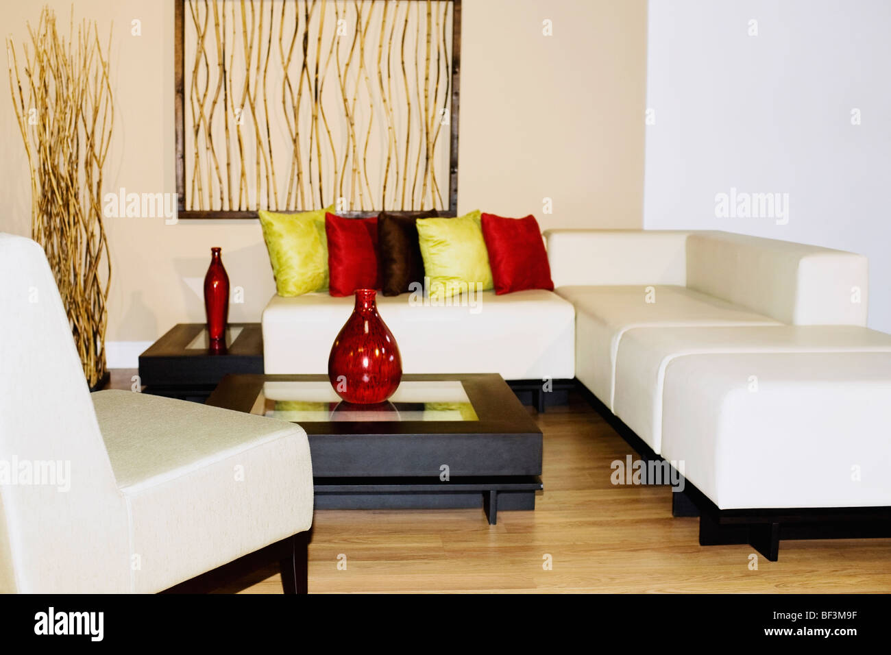 Interiors of a living room Stock Photo - Alamy