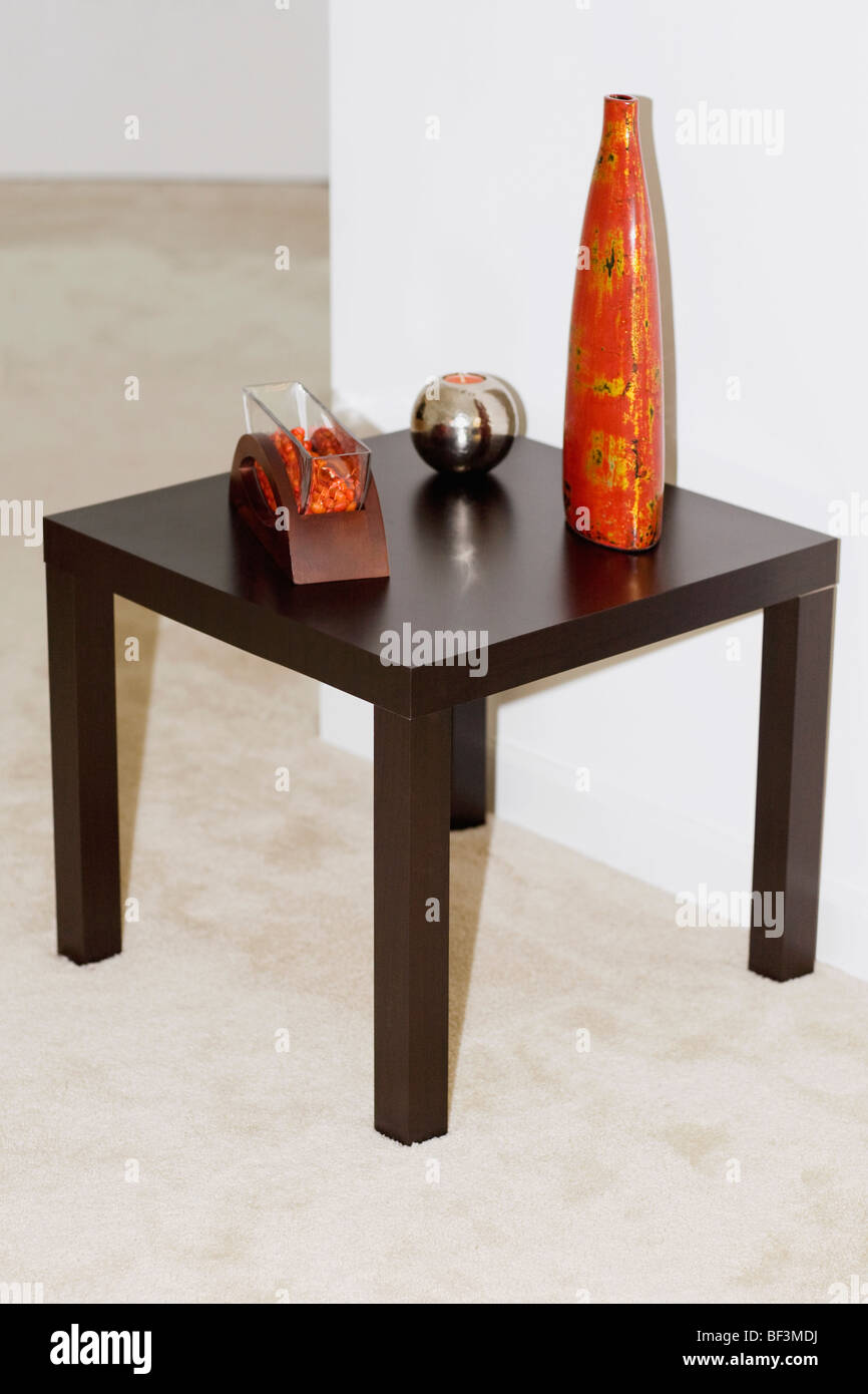 Showpieces on a table Stock Photo - Alamy