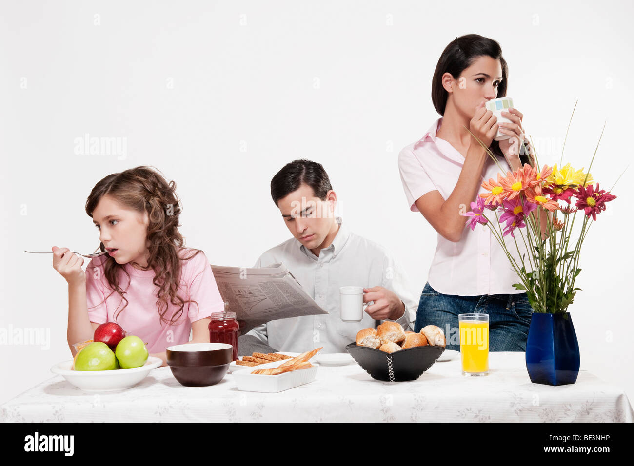 Child bored food plate hi-res stock photography and images - Alamy