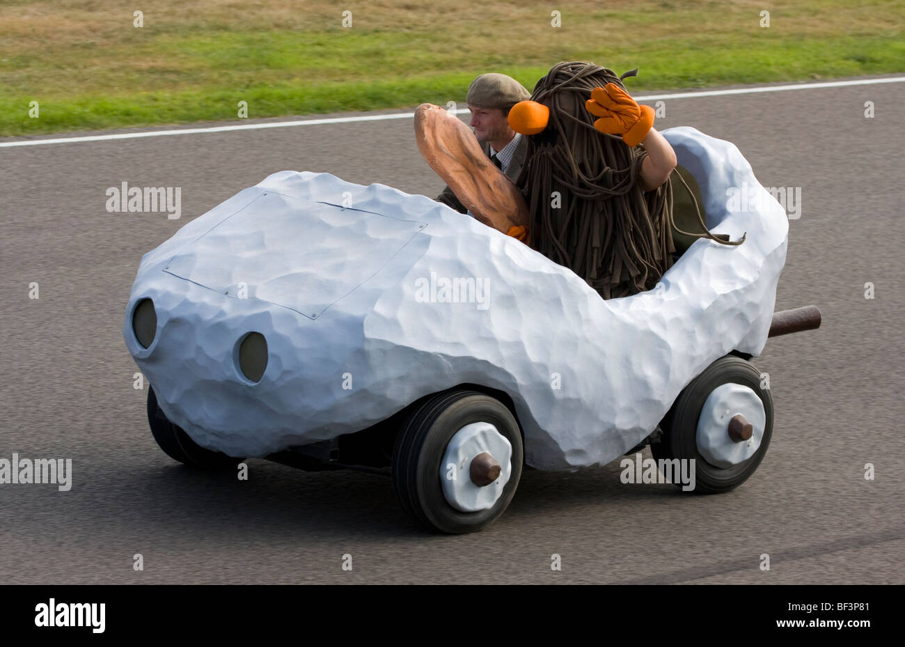 The Mini based Slag Brothers, Wacky Racer, Boulder Mobile. At the 2009 ...