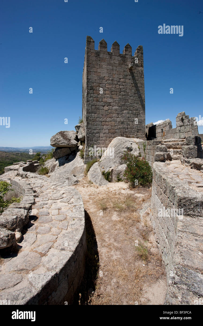 Portugal, Sortelha Fortress, Castelo de Sortelha Stock Photo - Alamy