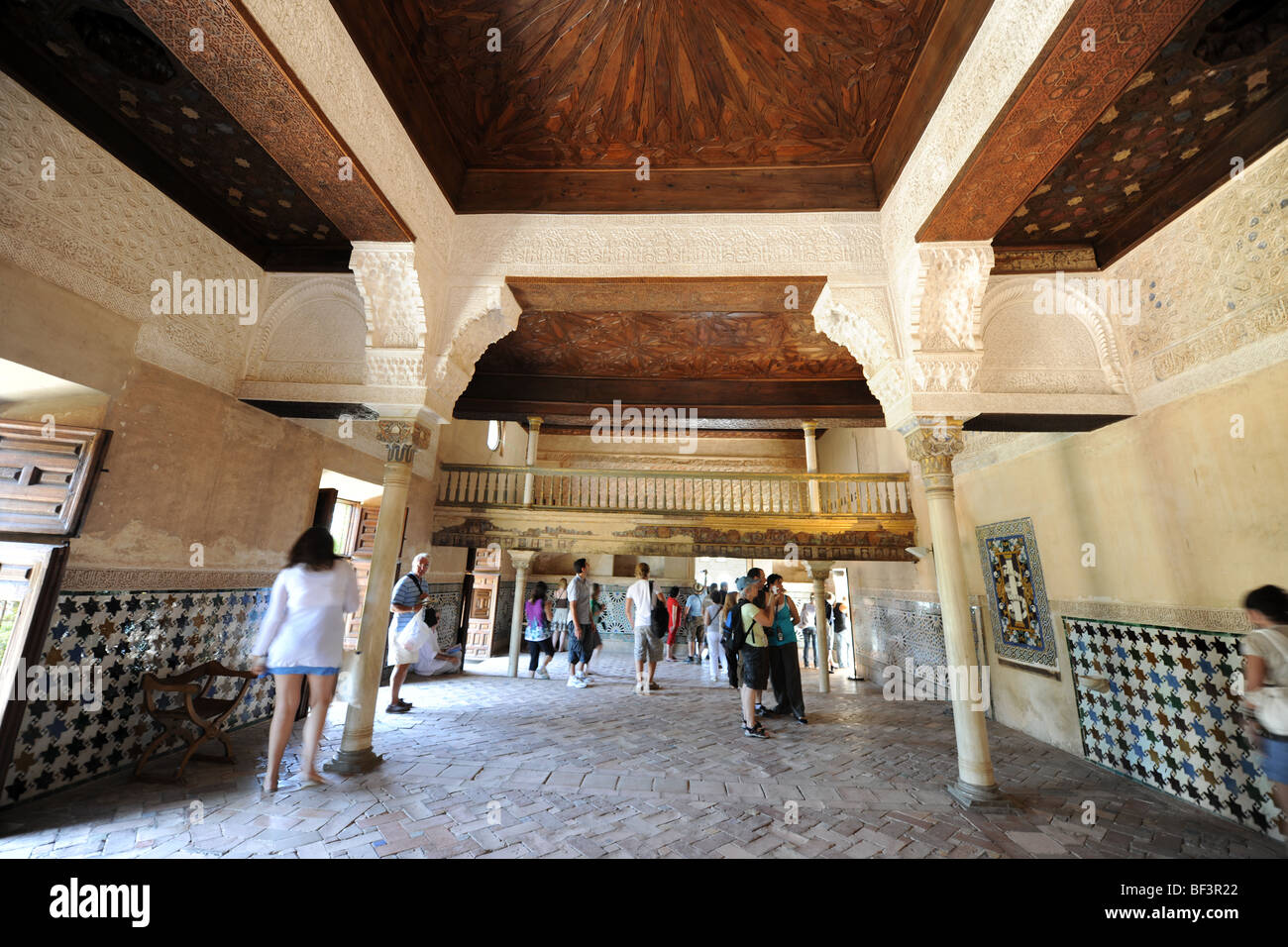 Alhambra palace mexuar hall hi-res stock photography and images - Alamy