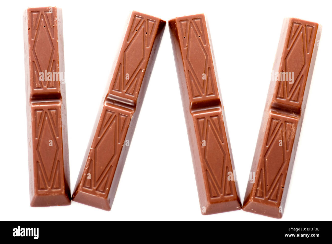 object on white - Chocolate close up Stock Photo - Alamy