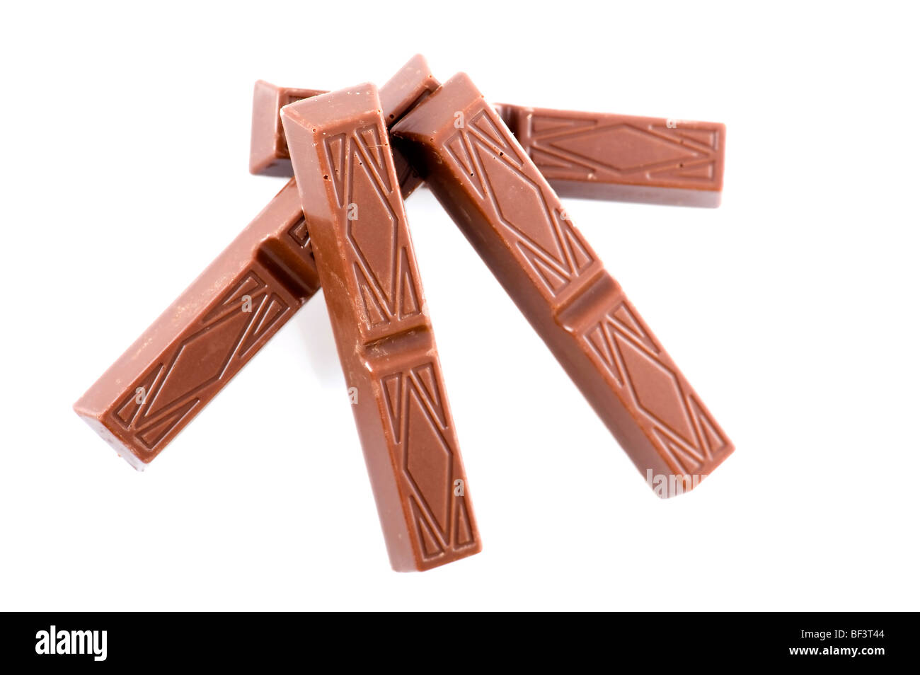 object on white - Chocolate close up Stock Photo - Alamy