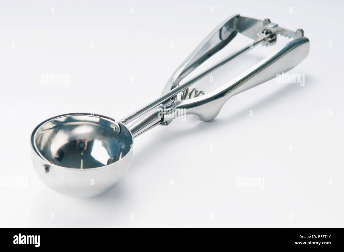 Close-up of an ice cream scoop Stock Photo - Alamy