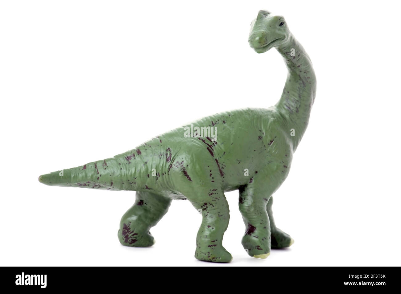 object on white - toy dinosaur close up Stock Photo - Alamy