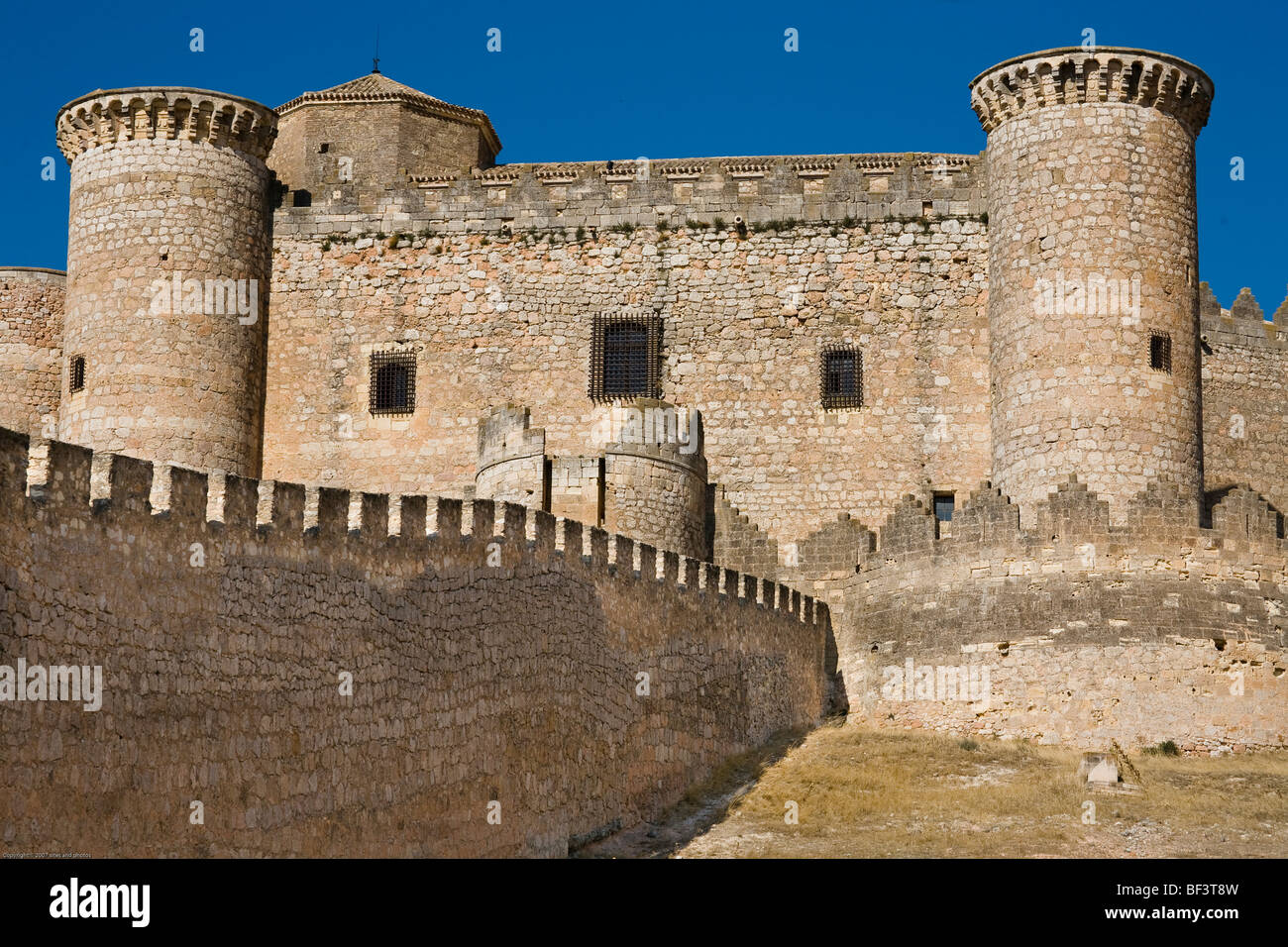 Spain, Belmonte Castle Stock Photo - Alamy