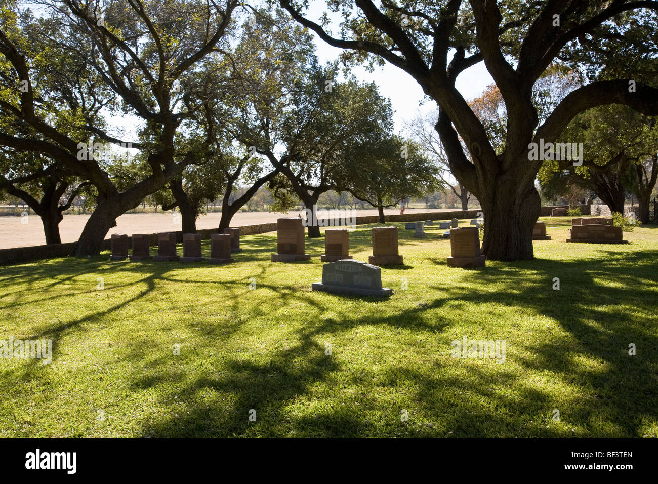 Lyndon b johnson gravesite hi-res stock photography and images - Alamy