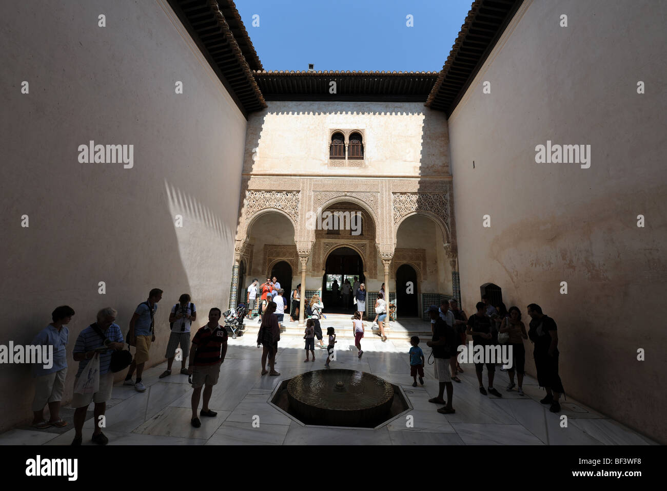 The Courtyard of The Mexuar, The Mexuar Palace, The Nasrid Palaces, The ...