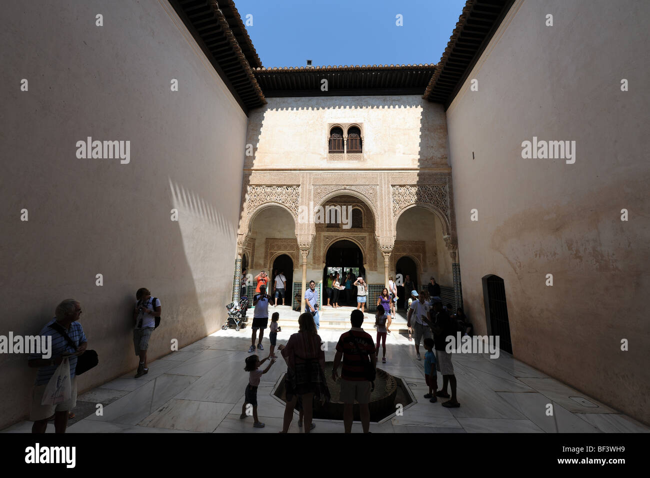 The Courtyard of The Mexuar, The Mexuar Palace, The Nasrid Palaces, The ...