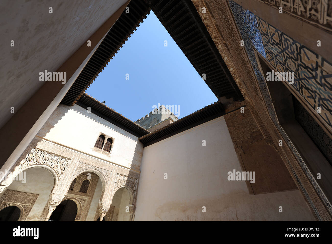 The Courtyard of The Mexuar, The Mexuar Palace, The Nasrid Palaces, The ...