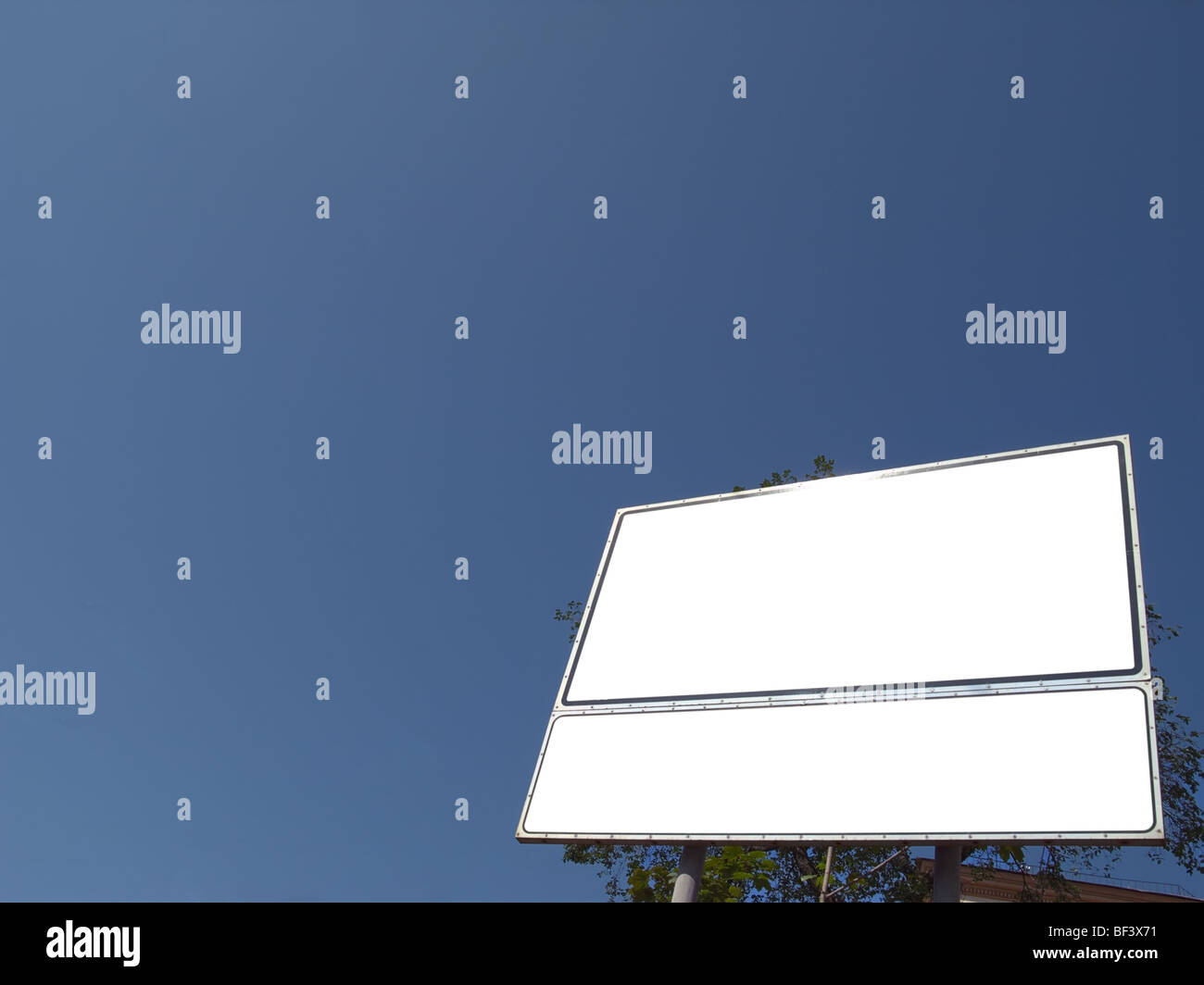 Sign billboard border hi-res stock photography and images - Alamy