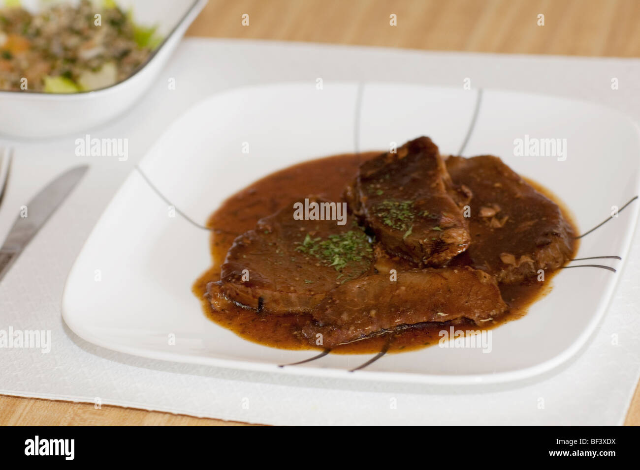 Lamb dish table hi-res stock photography and images - Alamy