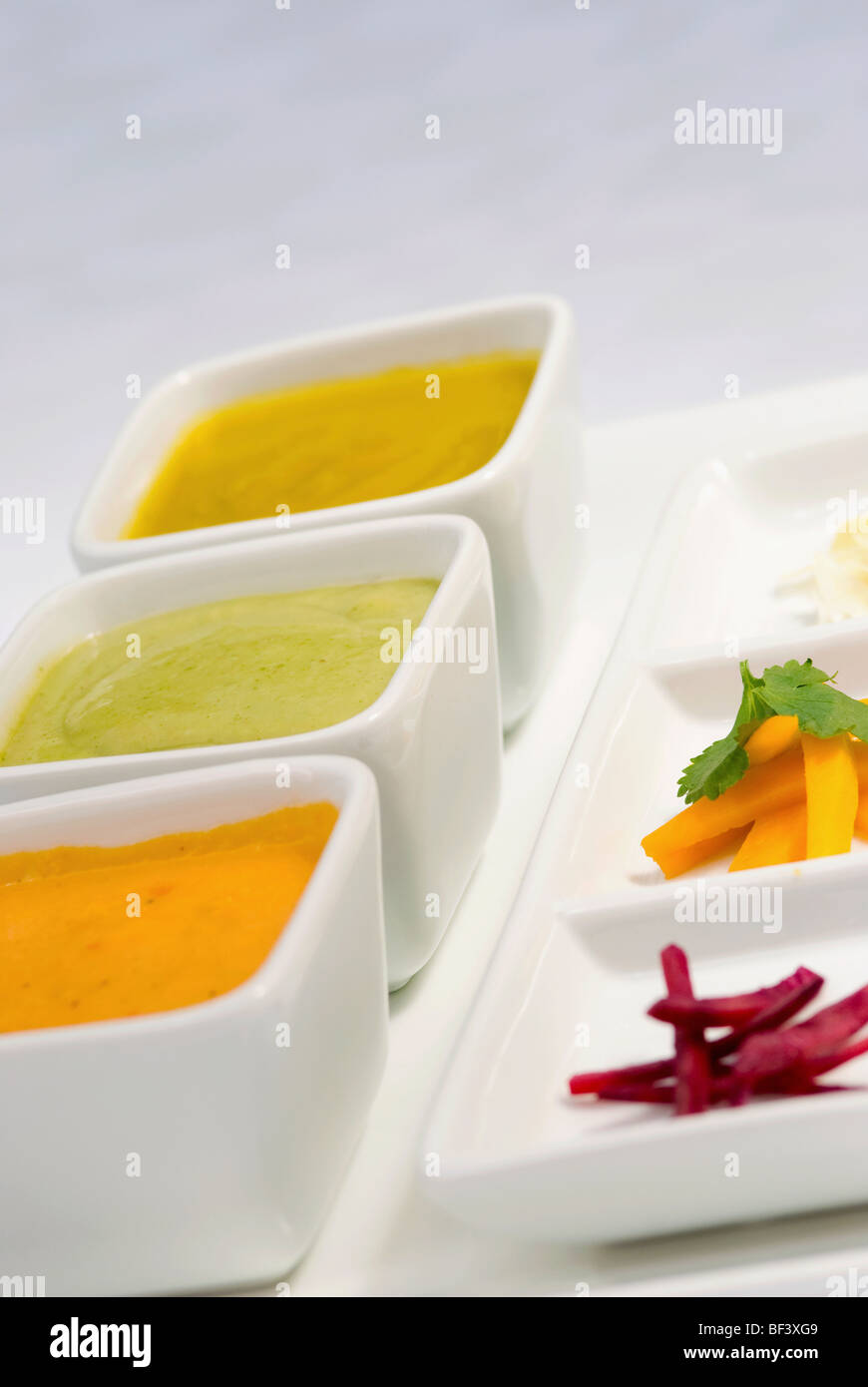 Assorted starter hi-res stock photography and images - Alamy