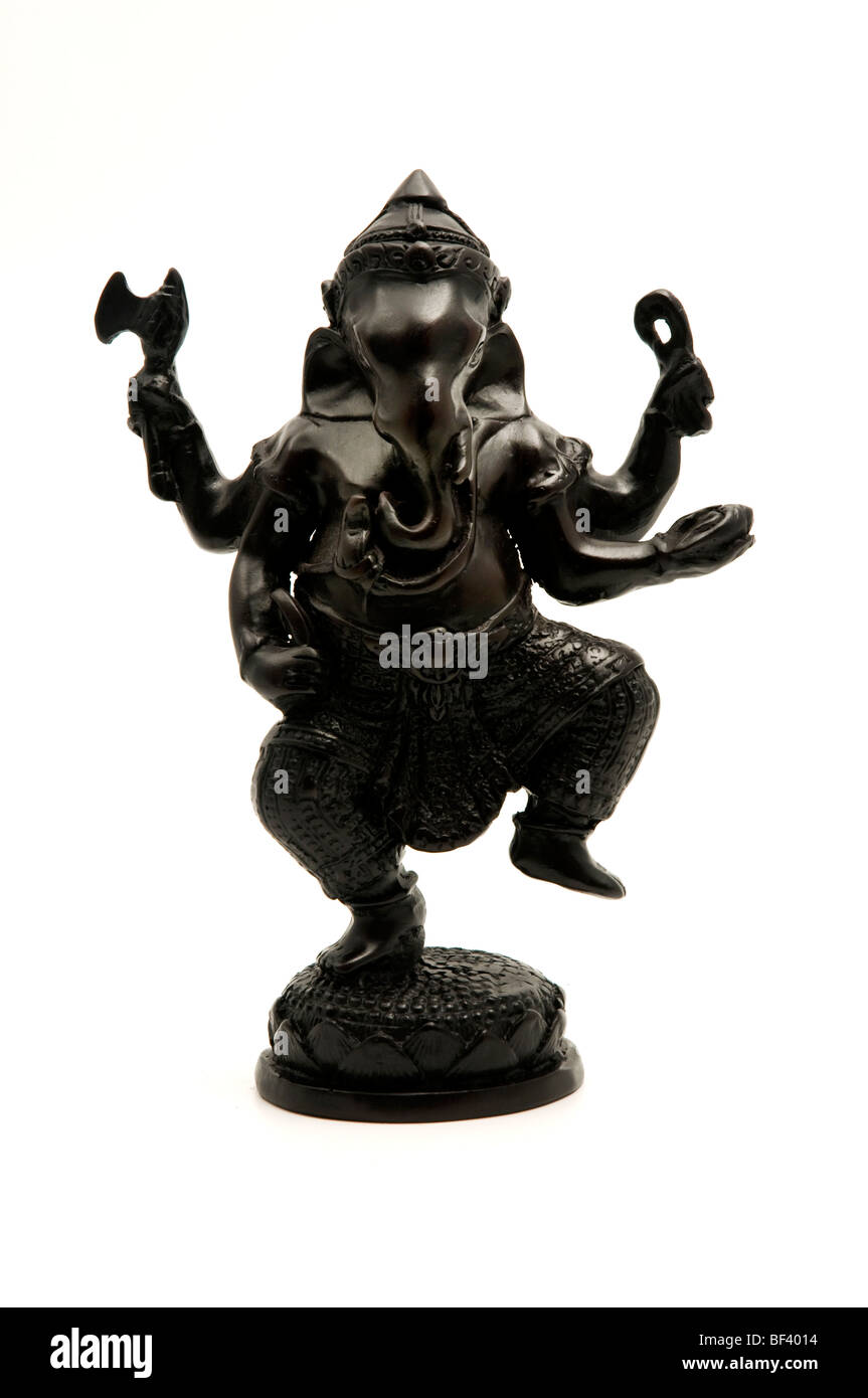 Hindu god statue white background hi-res stock photography and images ...