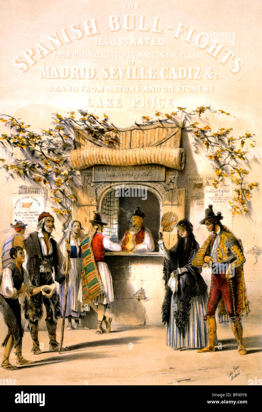 The Spanish bull-fights, illustrated from original sketches made in the ...