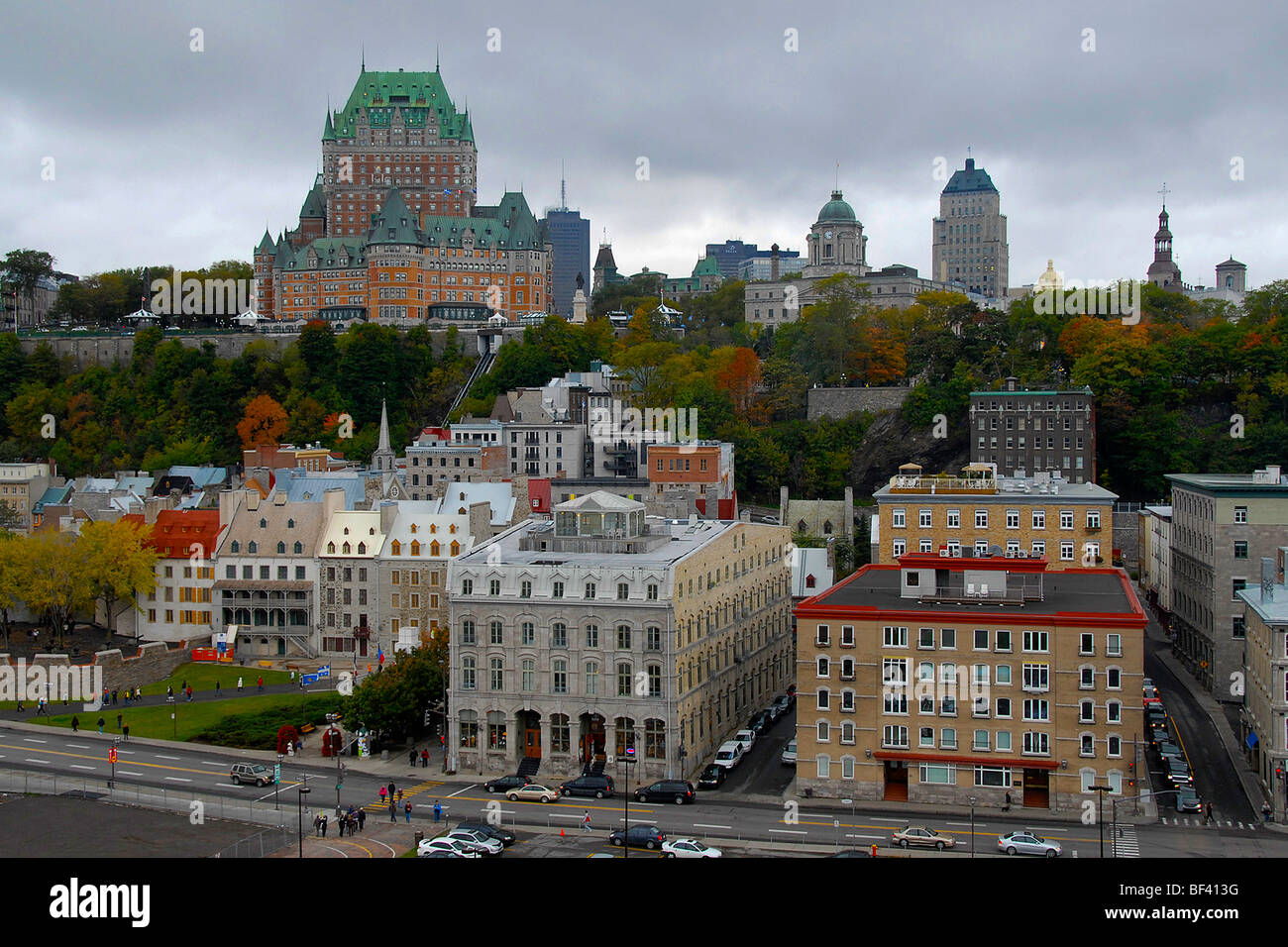 Quebec City Skyline Stock Photo - Alamy