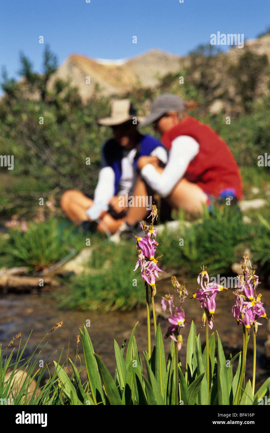 People filtering water Stock Photo - Alamy