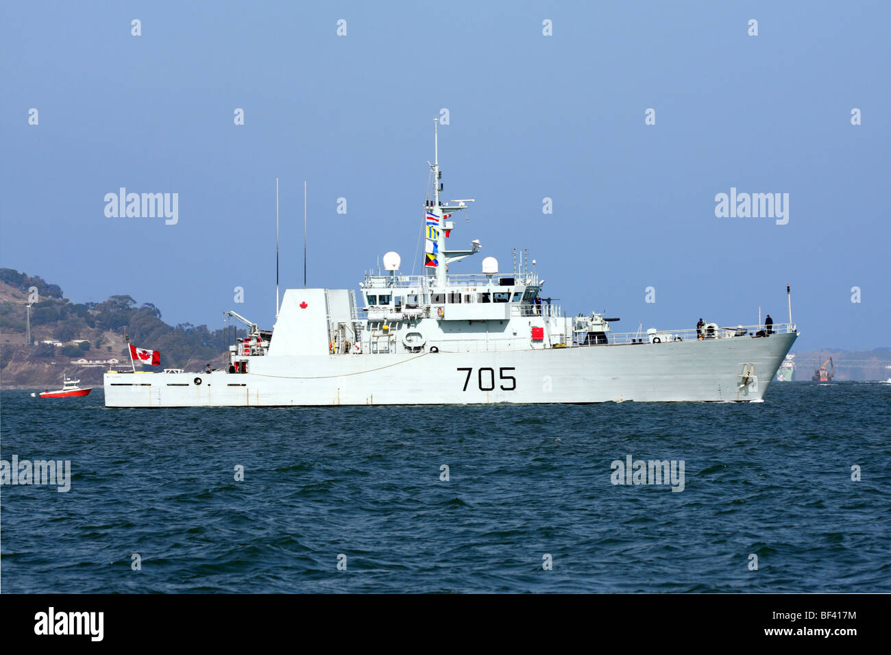 Canadian Navy Kingston class patrol Vessel HMCS Whitehorse (MM 705 ...