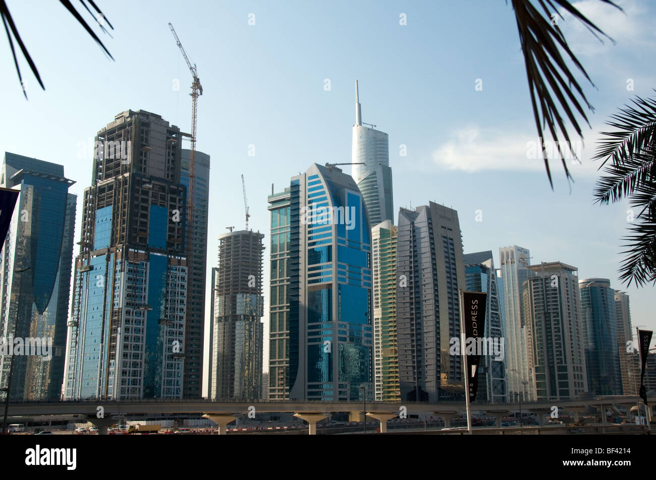 Jumeirah Lake Towers, Dubai Stock Photo - Alamy