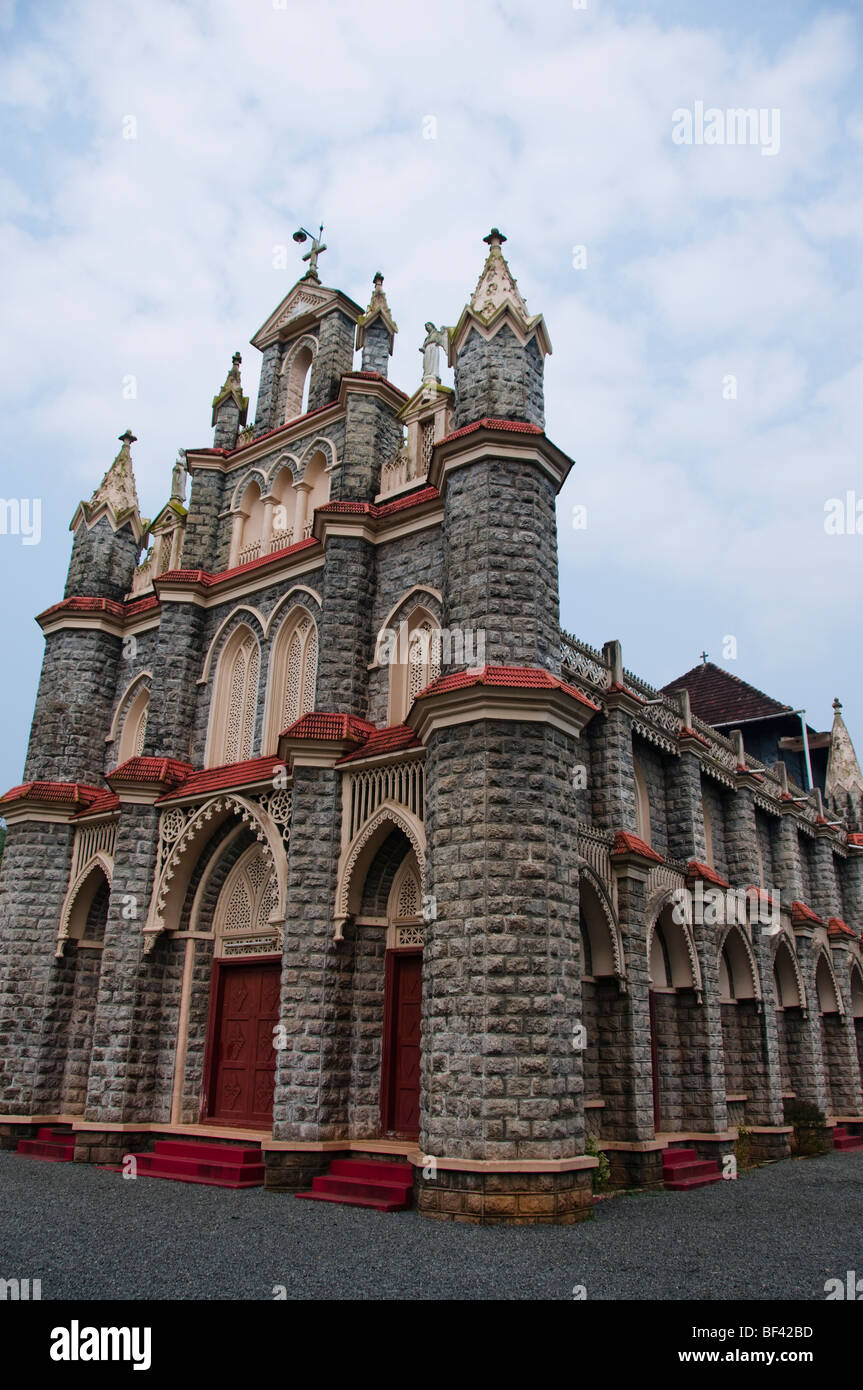 Church exterior India Stock Photo - Alamy