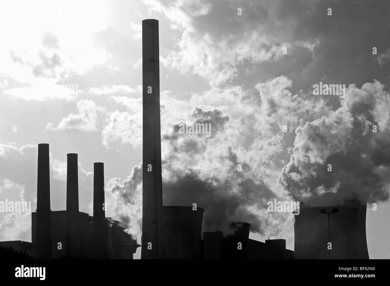 Neurath coal-fired power station, Germany Stock Photo - Alamy