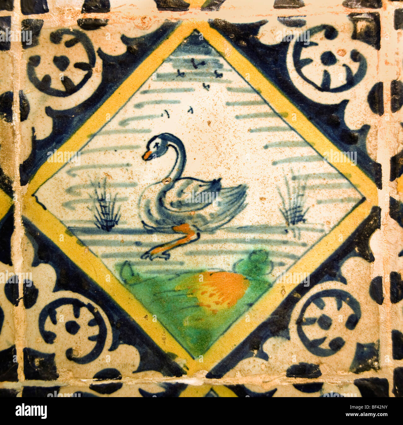 Blue duck tiles hi-res stock photography and images - Alamy