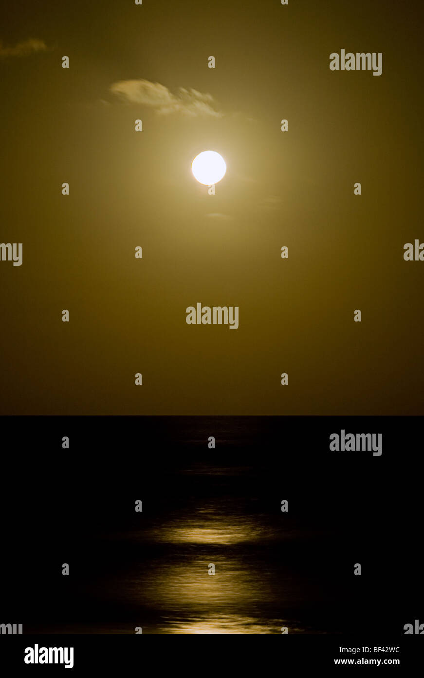 Moonrise Night Nighttime High Resolution Stock Photography and Images ...