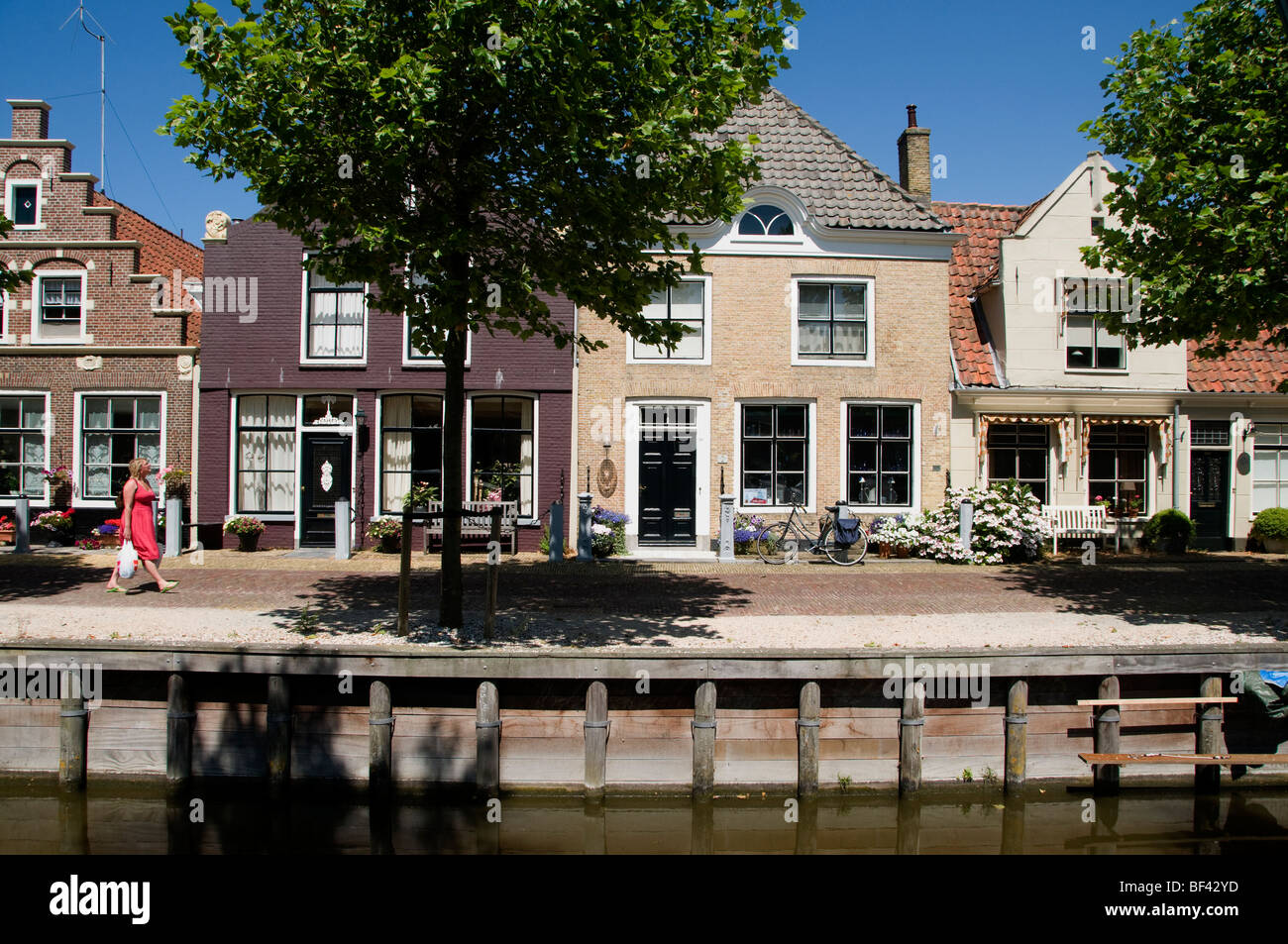 Harlingen Historic Town Port Friesland Netherlands Stock Photo - Alamy