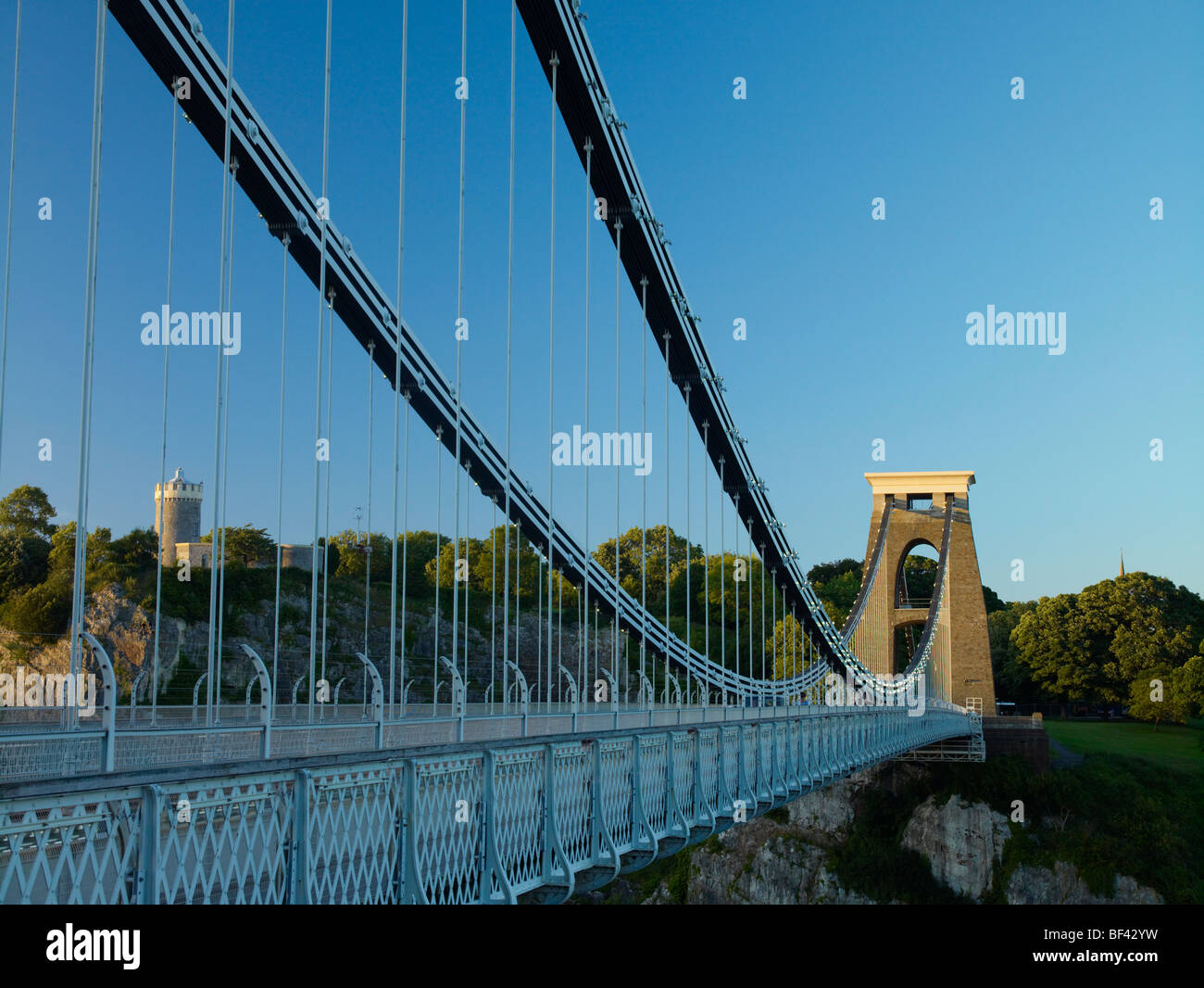 Clifton Suspension Bridge, Dusk, Bristol, England Stock Photo - Alamy