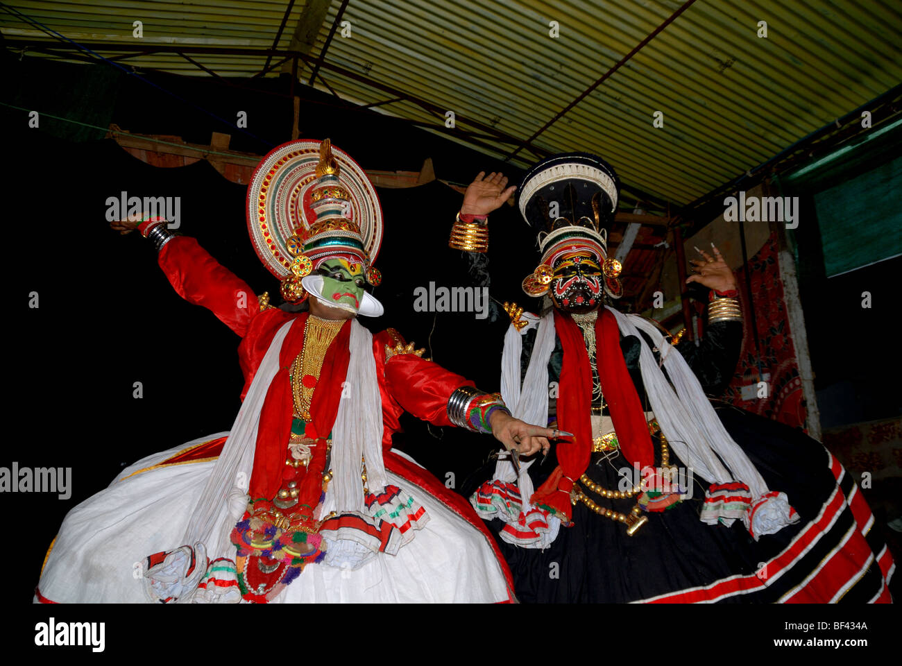 Classical Kerala Dance Drama Stock Photo - Alamy