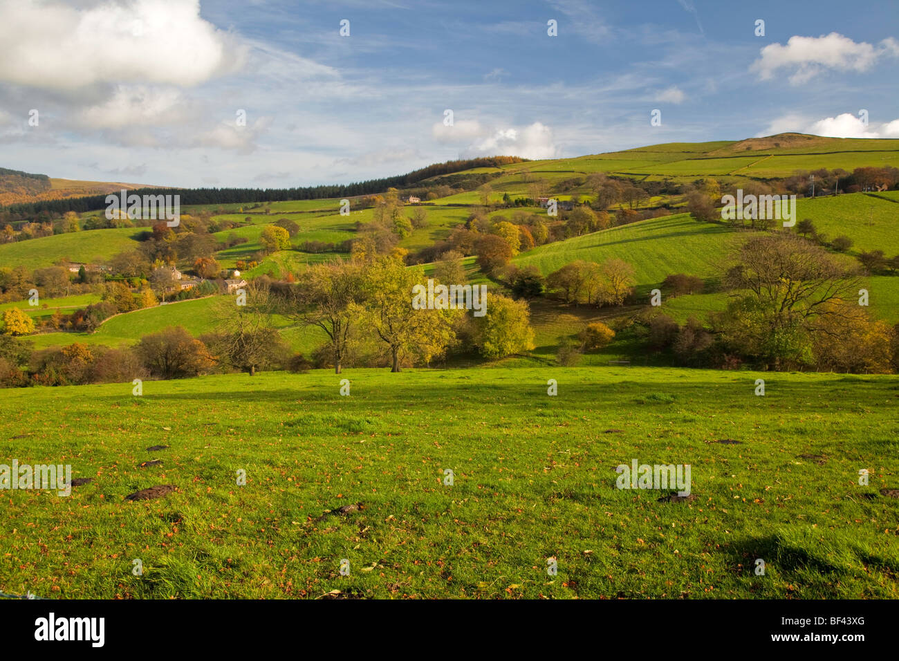 Looking towards High Moor Stock Photo - Alamy