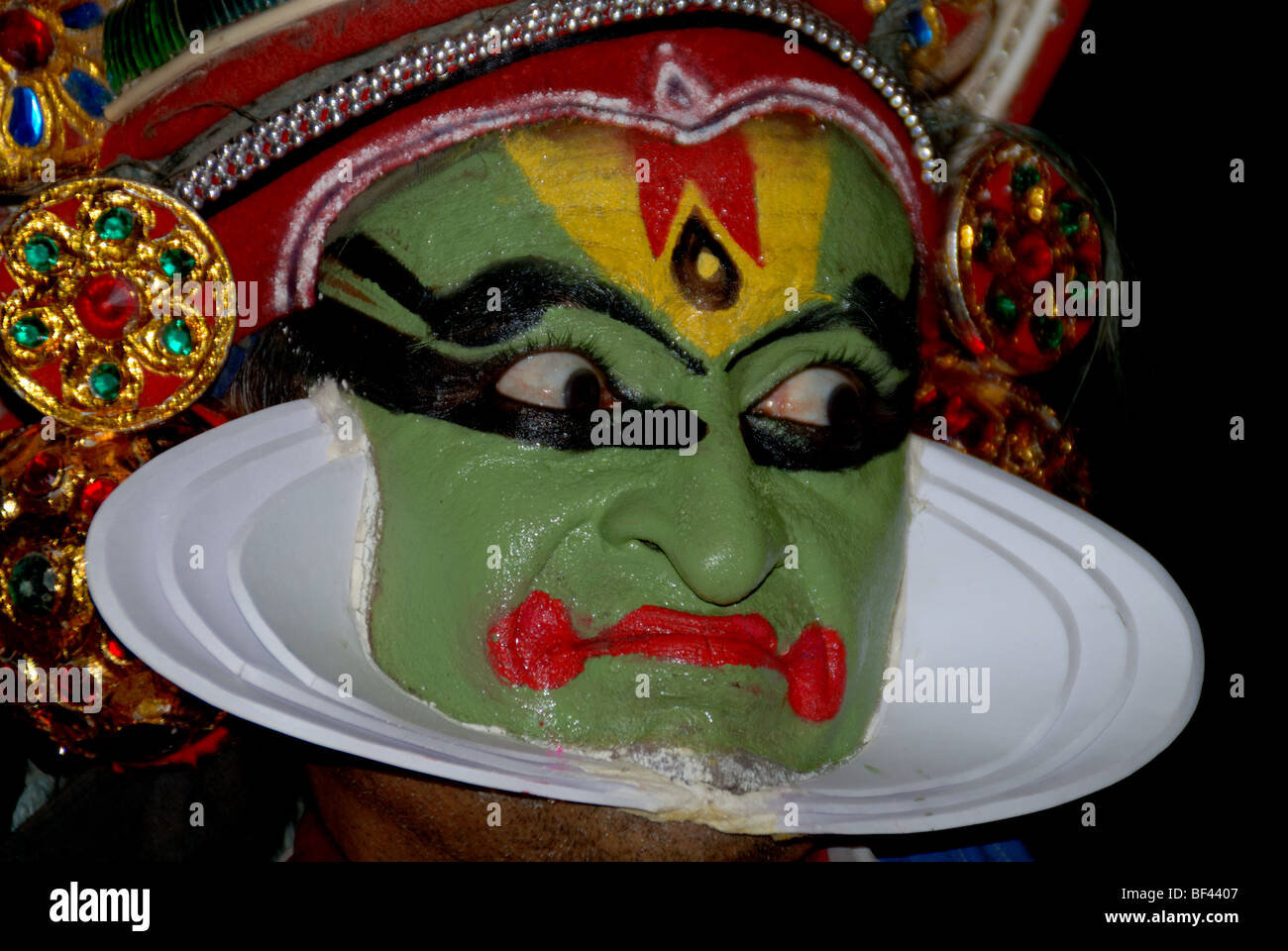 Classical Kerala Dance Drama Stock Photo - Alamy
