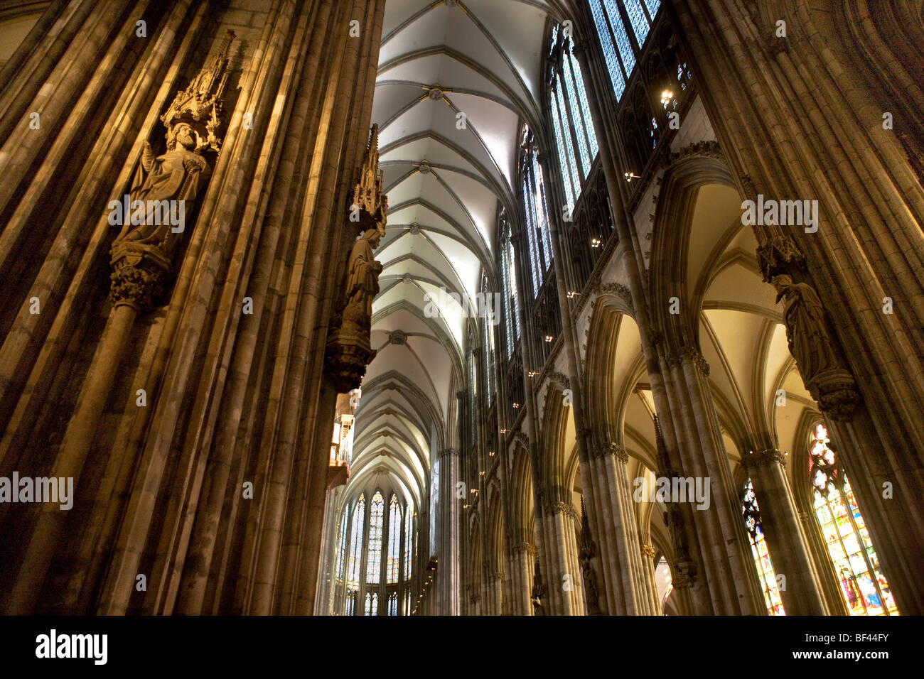 Interior of cologne cathedral hi-res stock photography and images - Alamy