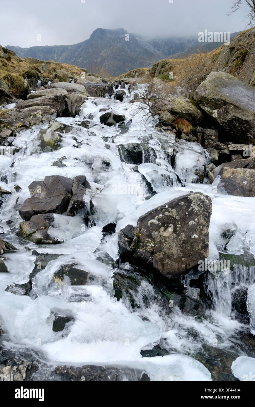 Waterfall snowdonia wales hi-res stock photography and images - Alamy