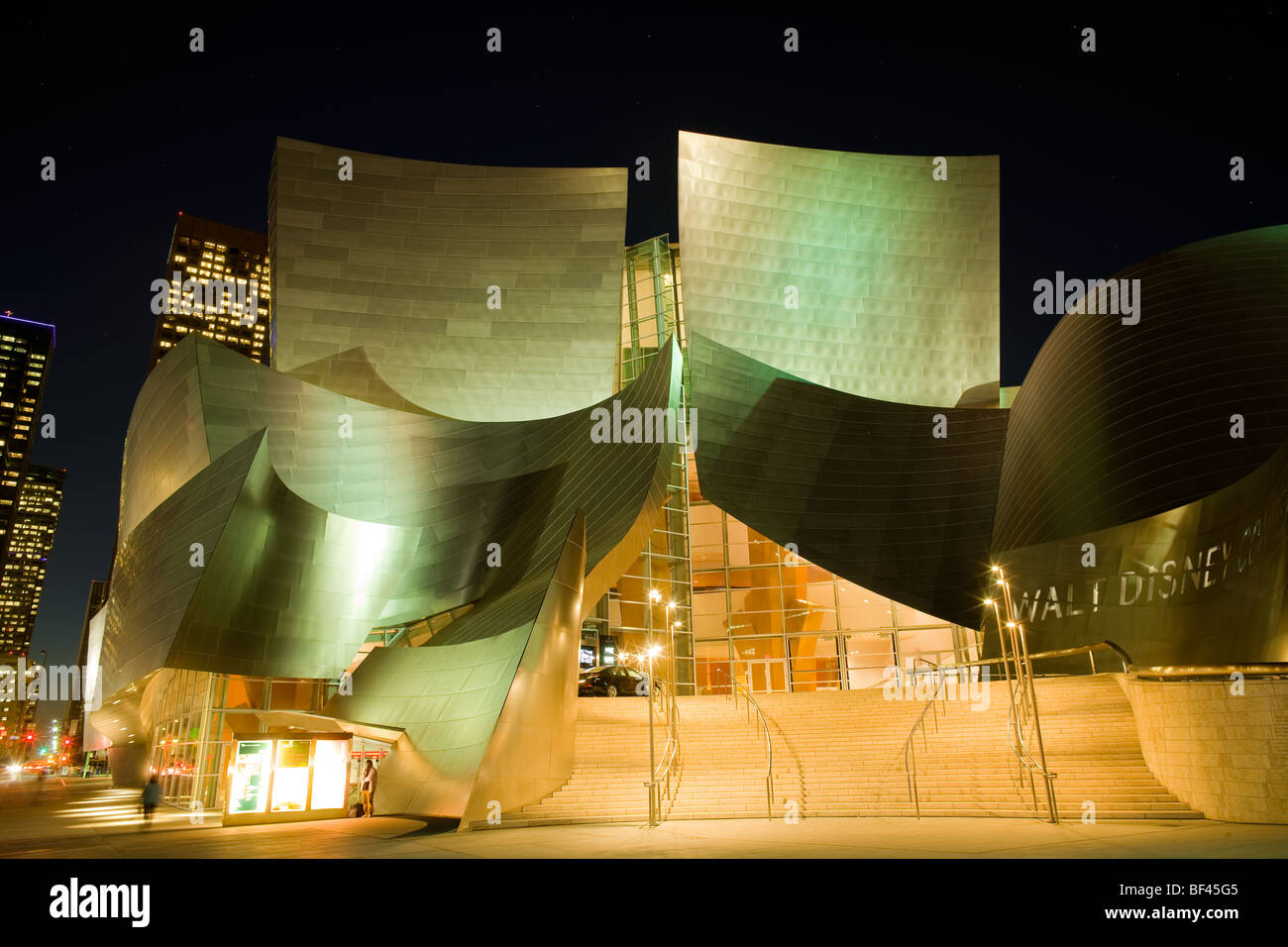 Walt Disney Concert Hall Night
