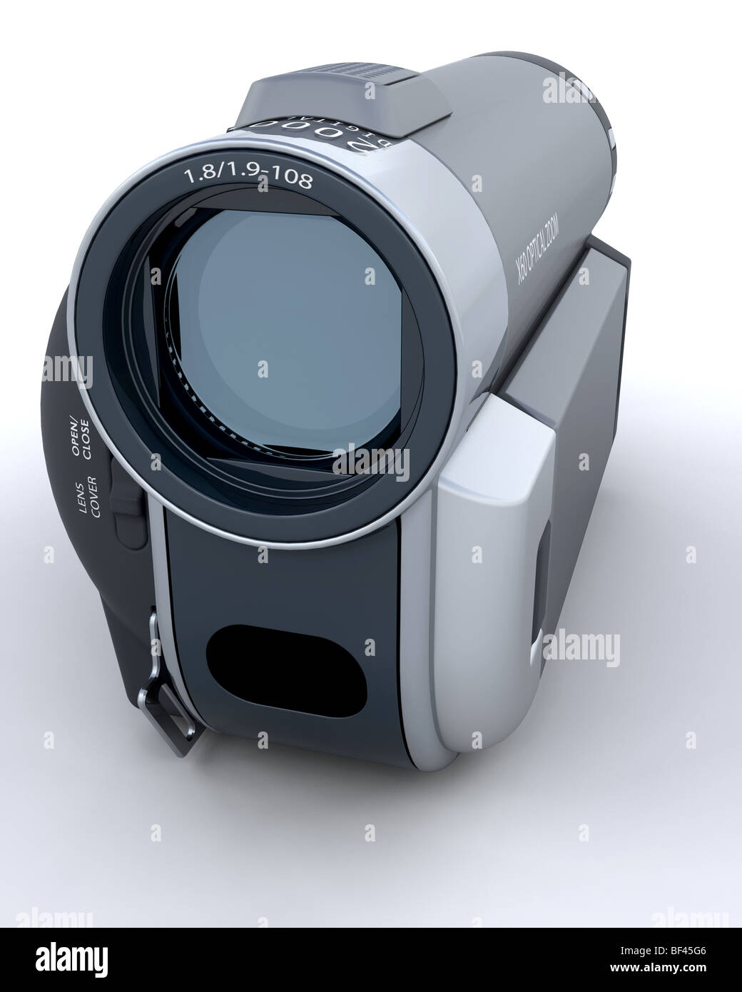 3D Render of a digital video camera Stock Photo - Alamy