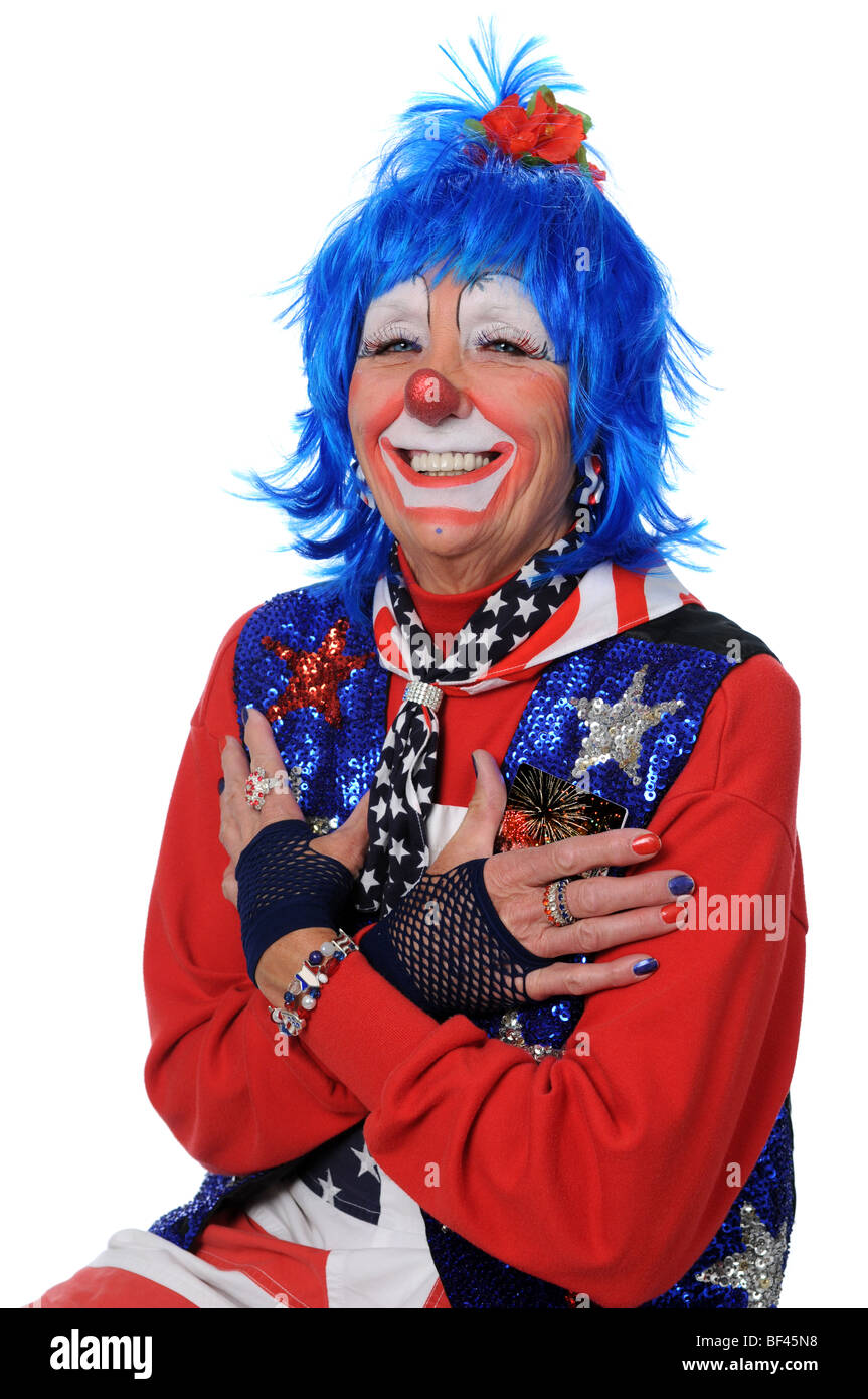 Senior clown hi-res stock photography and images - Alamy