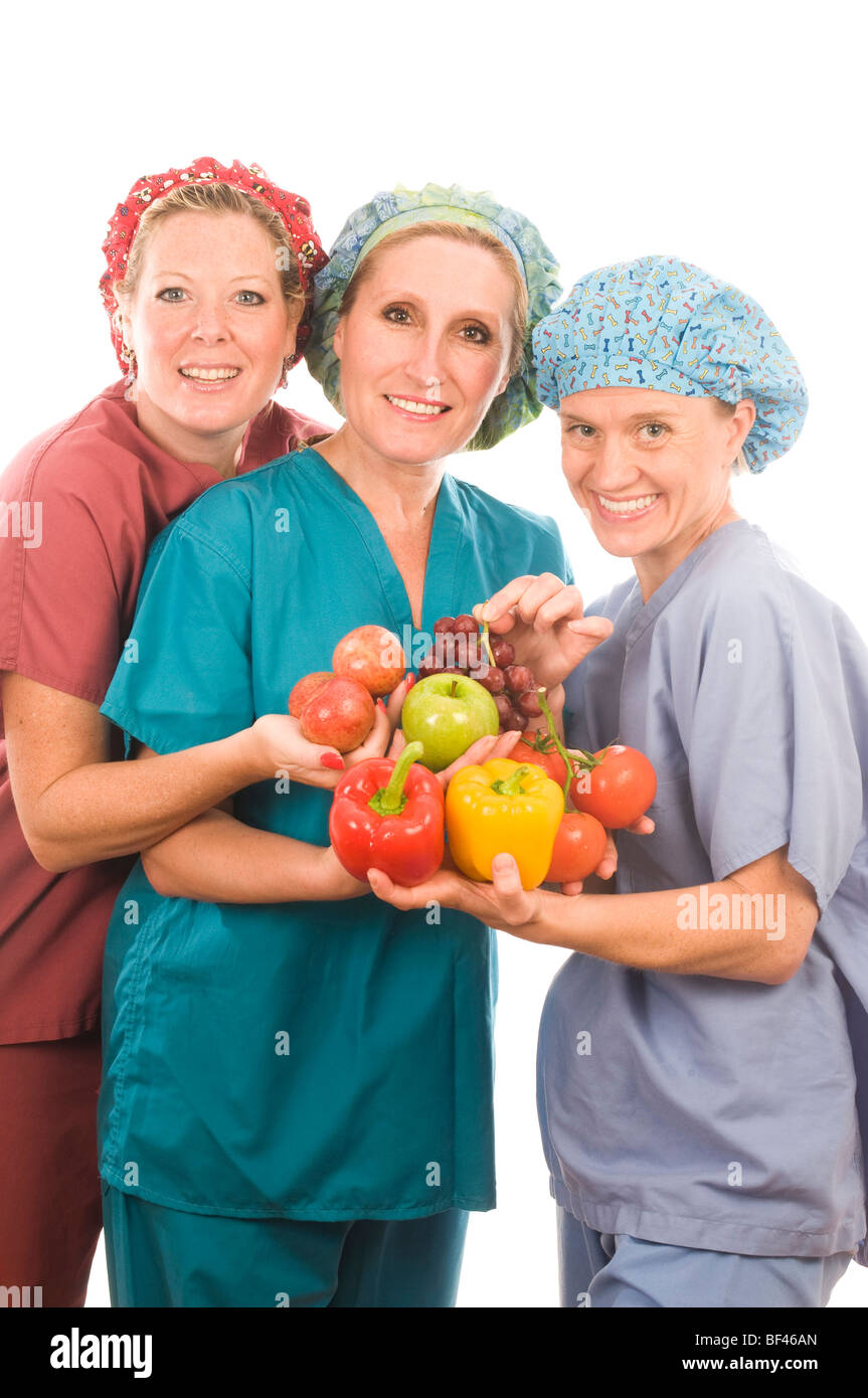 Nurses eating food hi-res stock photography and images - Alamy