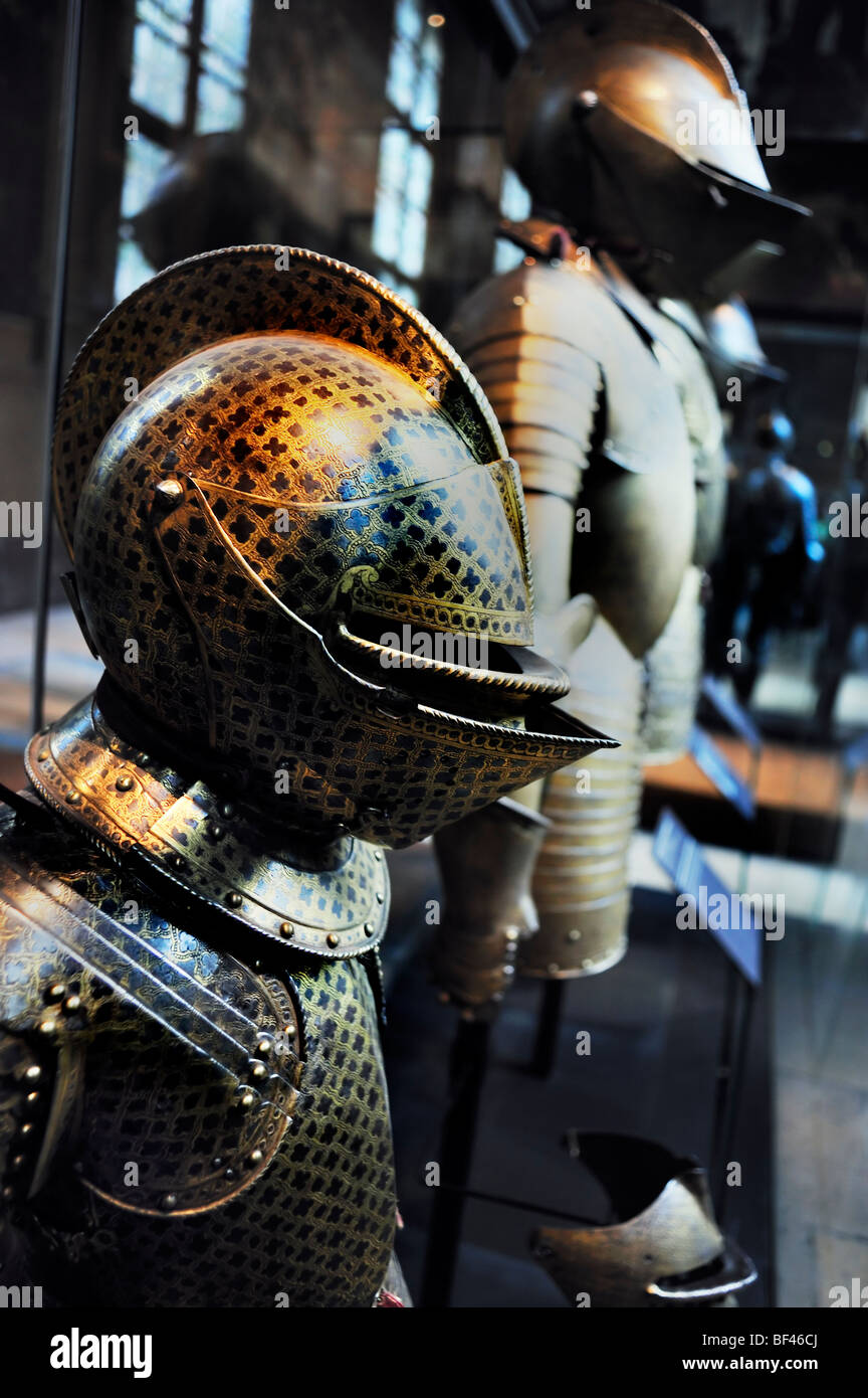 Paris, France - Inside, Invalides Army Museum, Detail, Child's Knight ...
