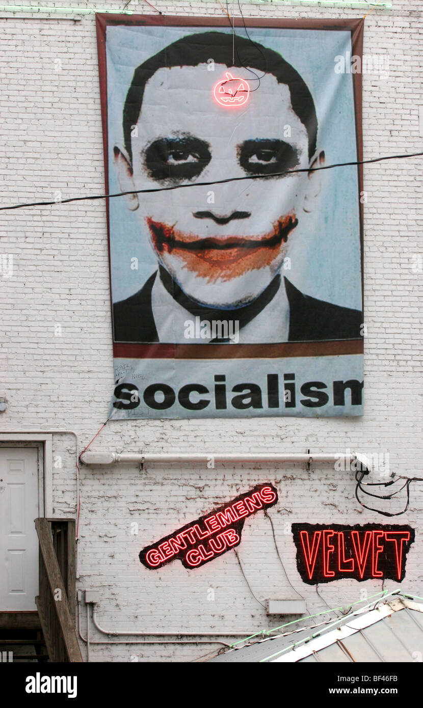 Negative Obama Political Artwork