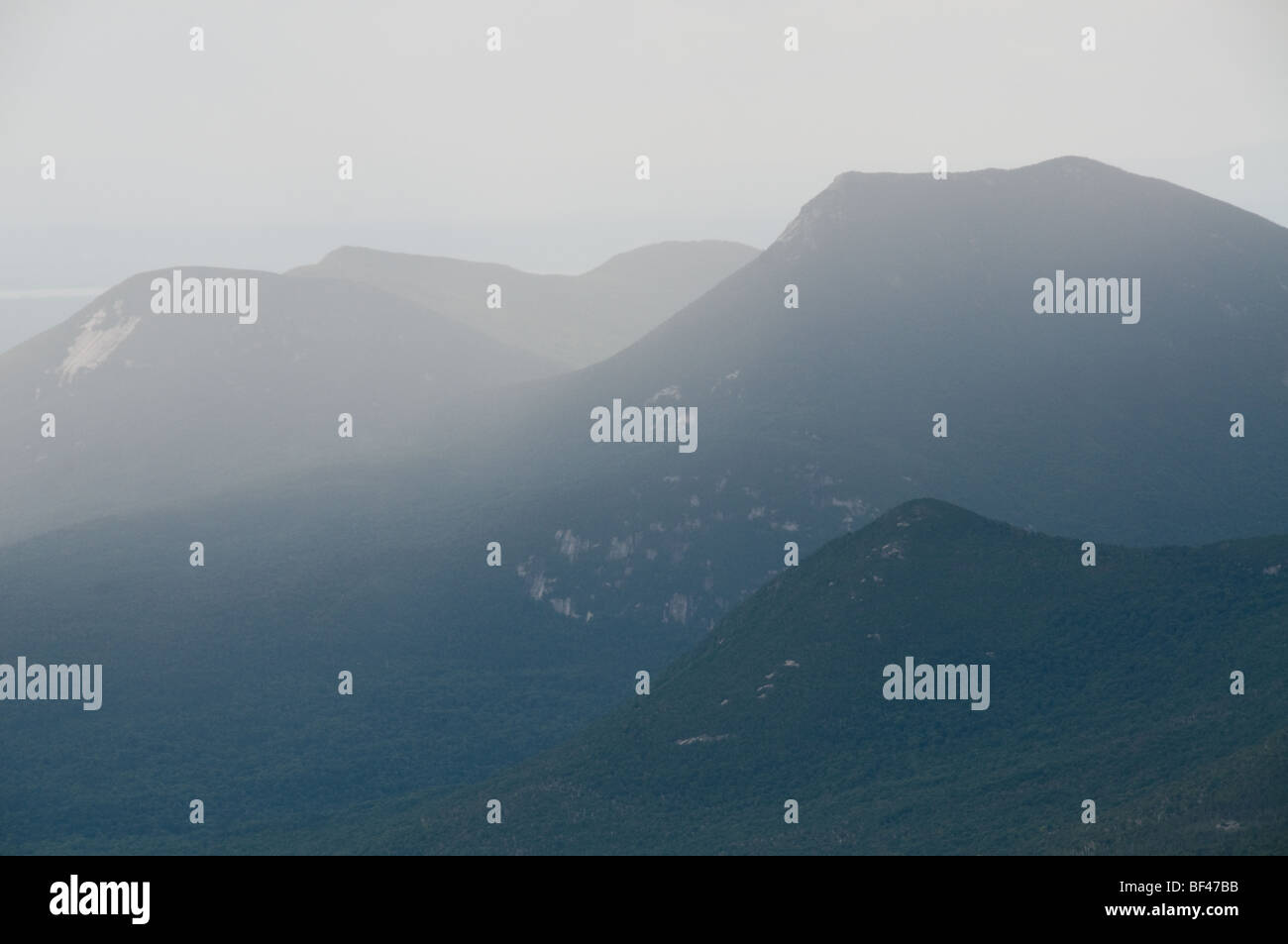 Appalachian Trail end point on Mt Katahdin, Baxter State Park, Maine ...