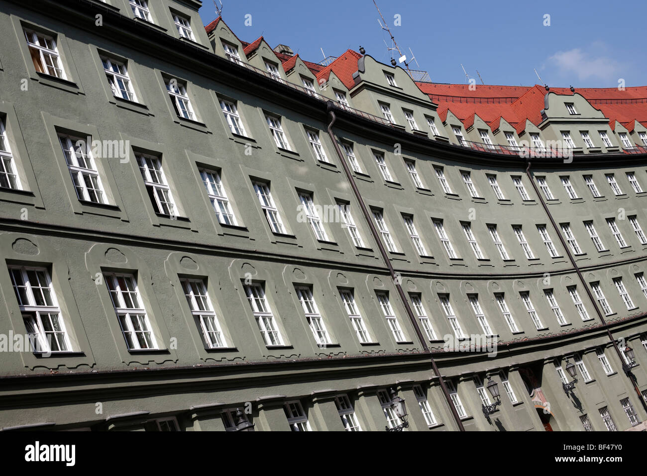 A colourful building in Munich in southern Germany Stock Photo - Alamy