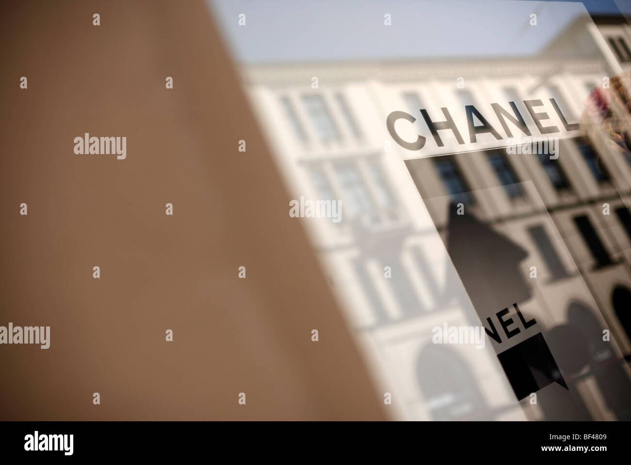 A shop window for a Chanel store in Germany Stock Photo - Alamy