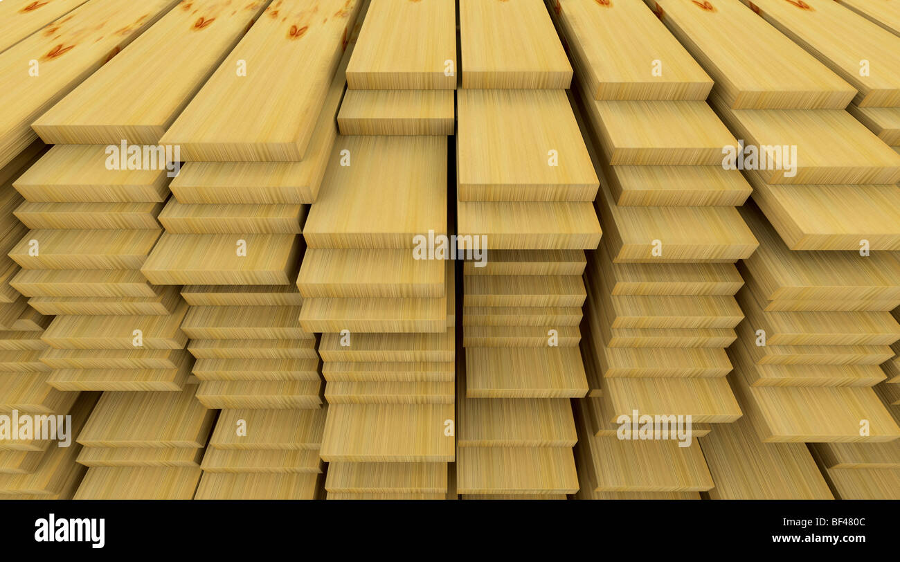 3d render of wooden planks Stock Photo - Alamy