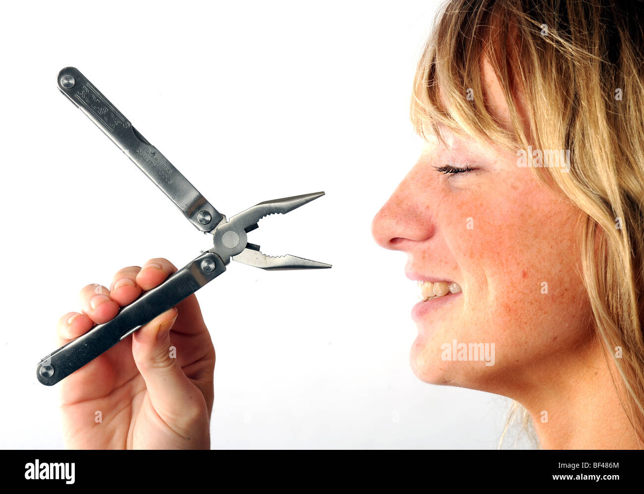 Female toolkit hi-res stock photography and images - Alamy