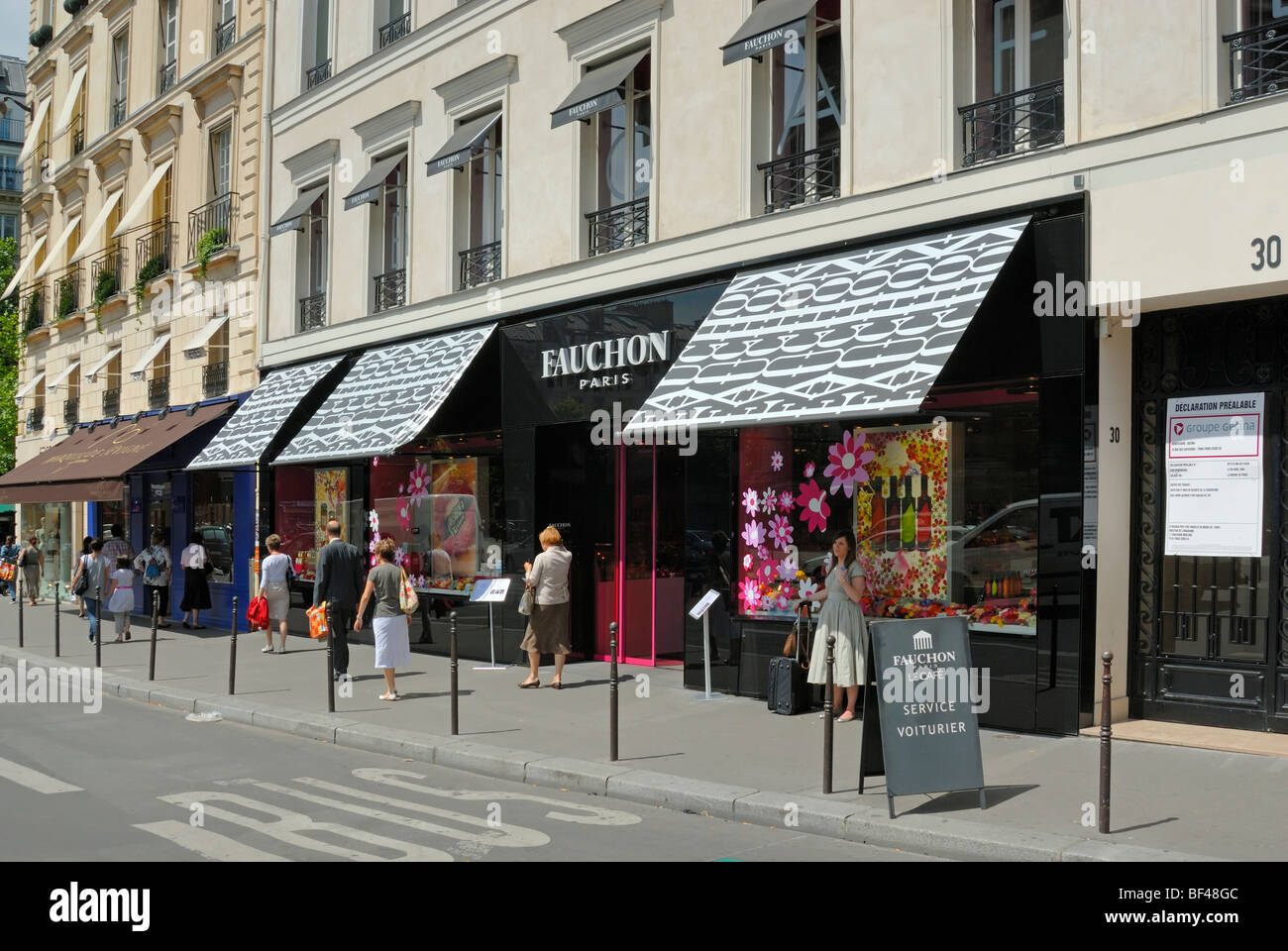 Fauchon fine food shop, Paris, France Stock Photo - Alamy