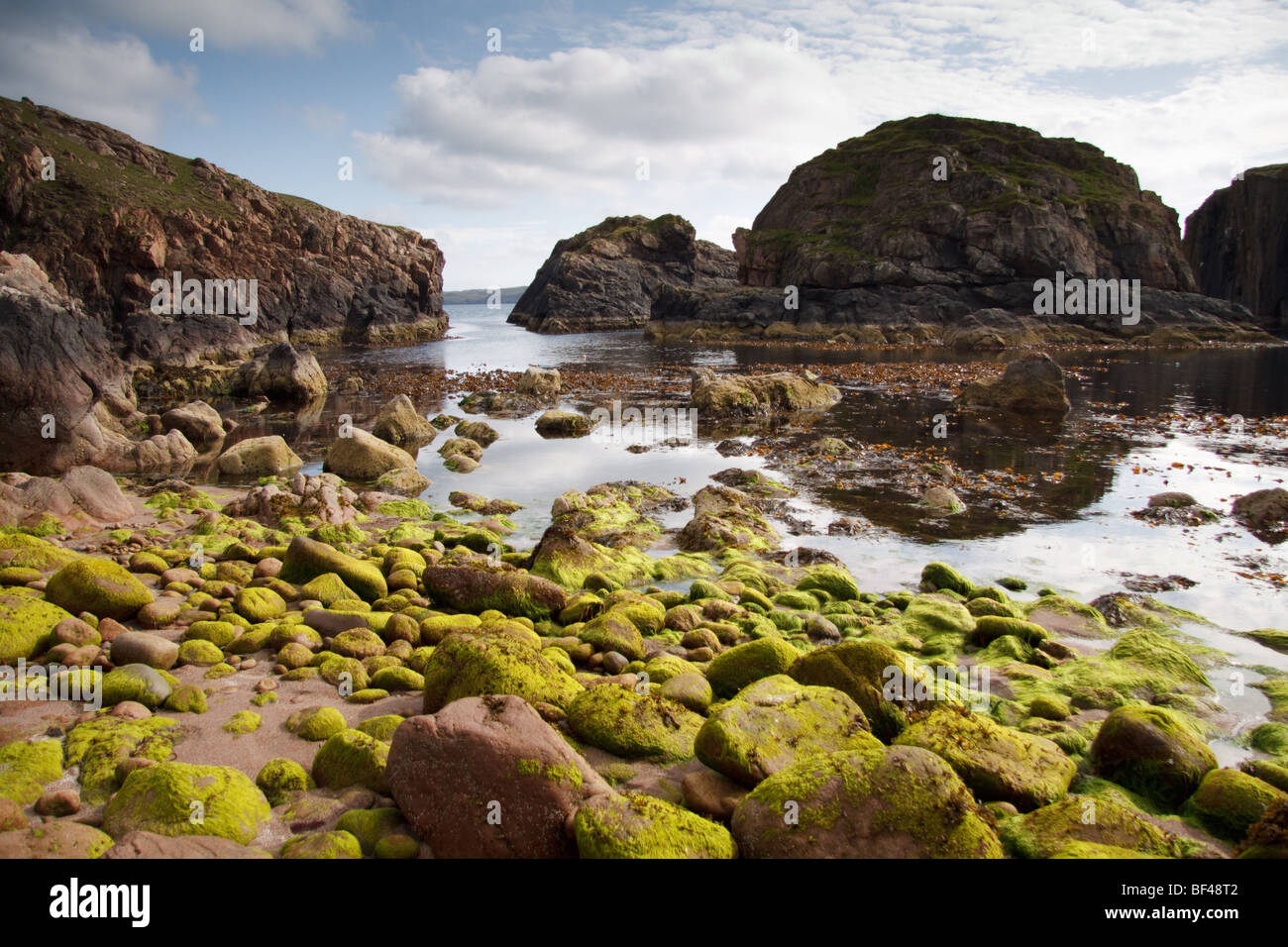 Coastline of Muckle Roe, Shetland Islands Stock Photo - Alamy