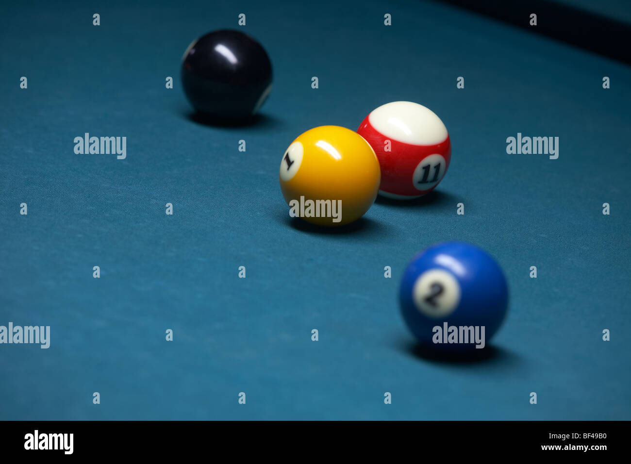 pool billiard game Stock Photo - Alamy