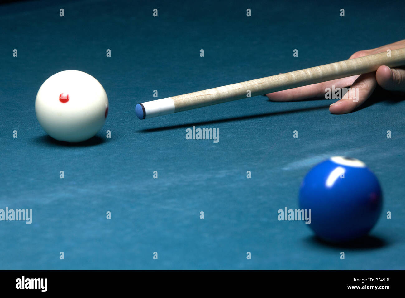 pool billiard game Stock Photo - Alamy
